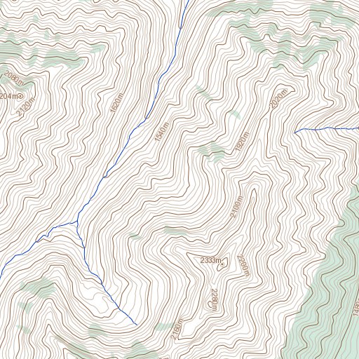Cache Mountain, NT (106B08 Toporama) Map by Natural Resources Canada ...