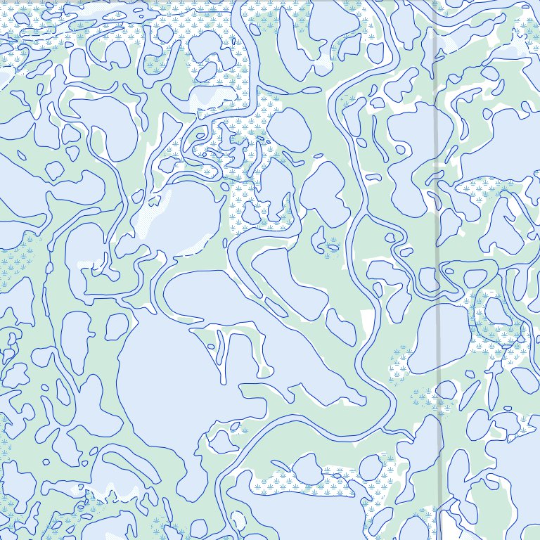 Aklavik Channel (107B03 Toporama) Map by Natural Resources Canada ...