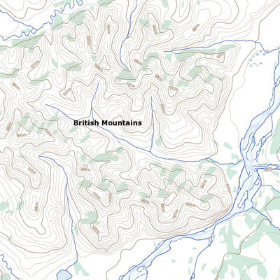 Muskeg Creek, YT (117B16 Toporama) Map by Natural Resources Canada ...