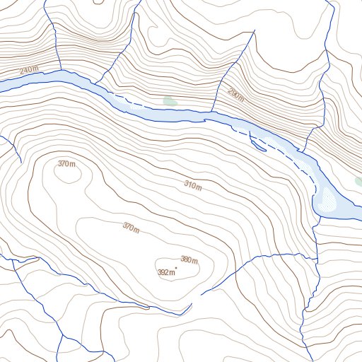 Unnamed (026F02 Toporama) Map by Natural Resources Canada | Avenza Maps