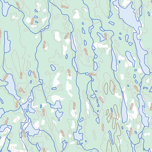 Lac Souel, QC (024F08 Toporama) Map by Natural Resources Canada ...