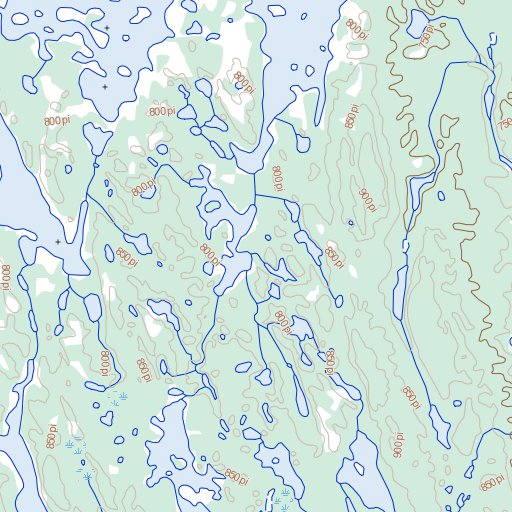 Lac Marcel, QC (024C16 Toporama) Map by Natural Resources Canada ...