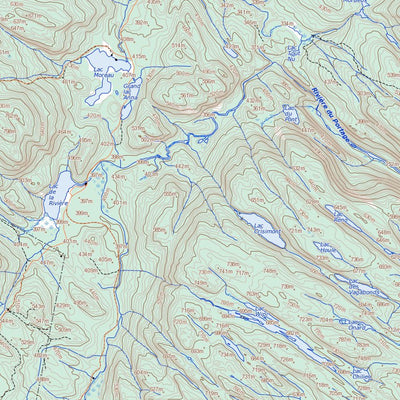 L'Anse-Saint-Jean, QC (022D01 Toporama) Map by Natural Resources Canada ...