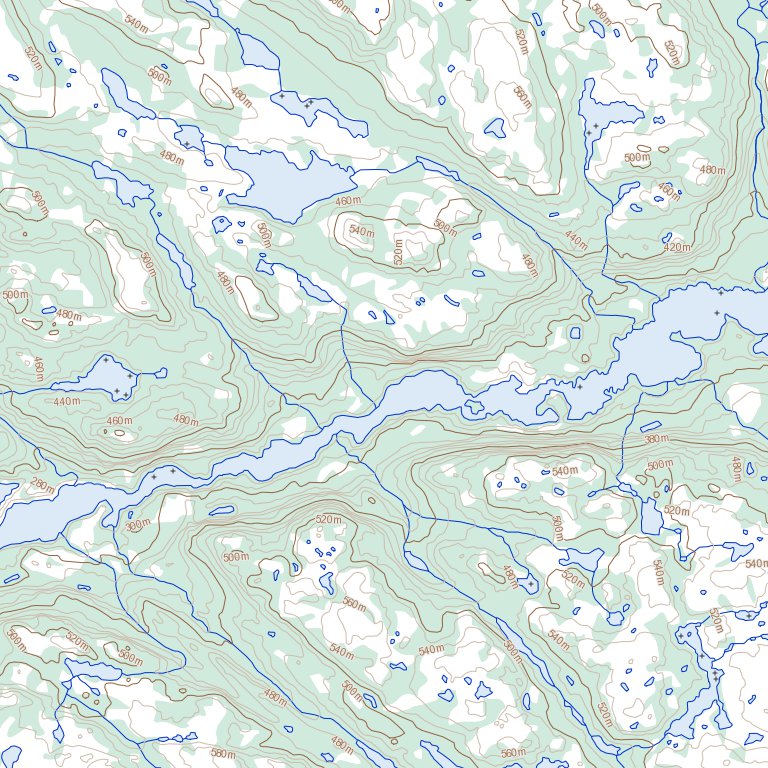 Unnamed, NL (013M08 Toporama) Map by Natural Resources Canada | Avenza Maps