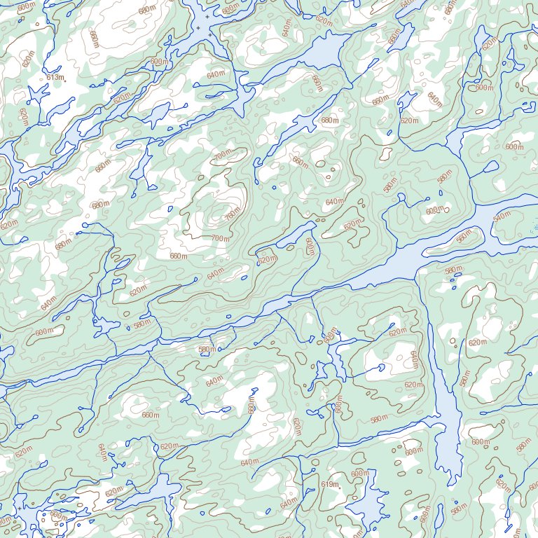Unnamed, NL (013G06 Toporama) Map by Natural Resources Canada | Avenza Maps