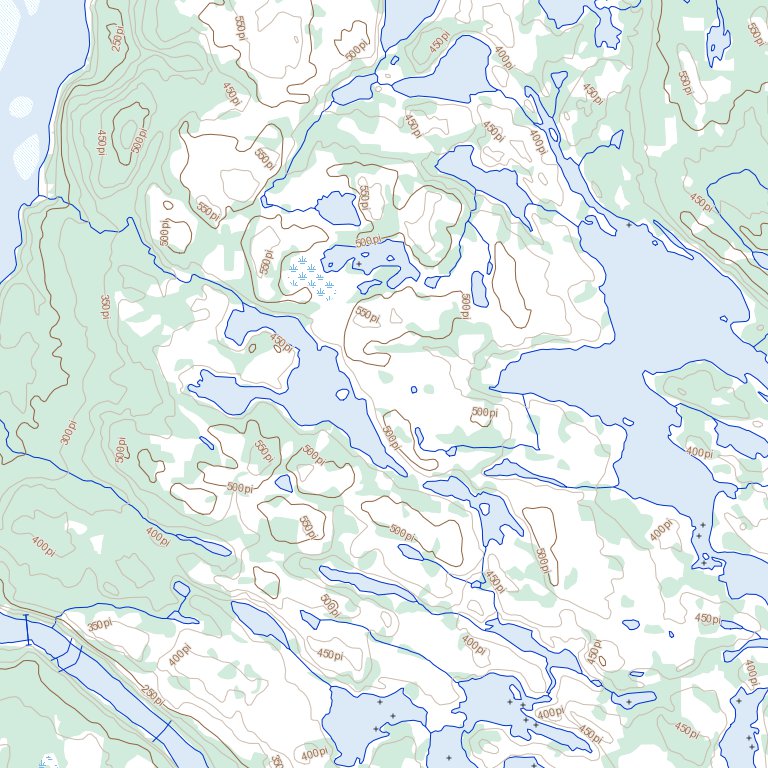 Lac Paimpont (012K05 Toporama) Map by Natural Resources Canada | Avenza ...