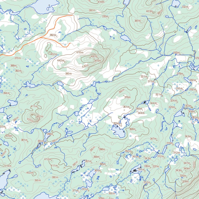 King's Point, NL (012H09 Toporama) Map by Natural Resources Canada ...