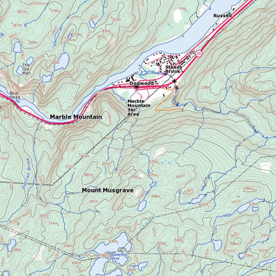 Corner Brook, NL (012A13 Toporama) Map by Natural Resources Canada ...