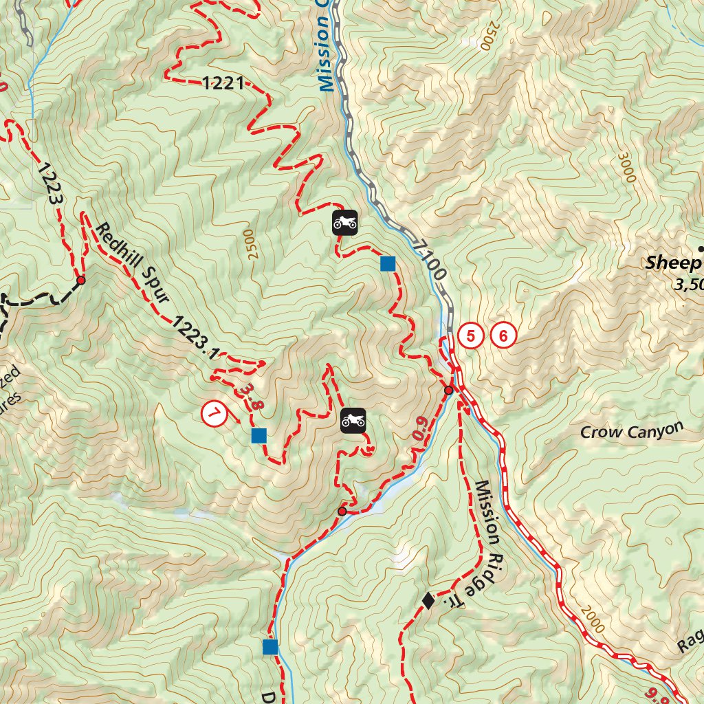 Wenatchee, Washington Trail Map by Adventure Maps, Inc. | Avenza Maps