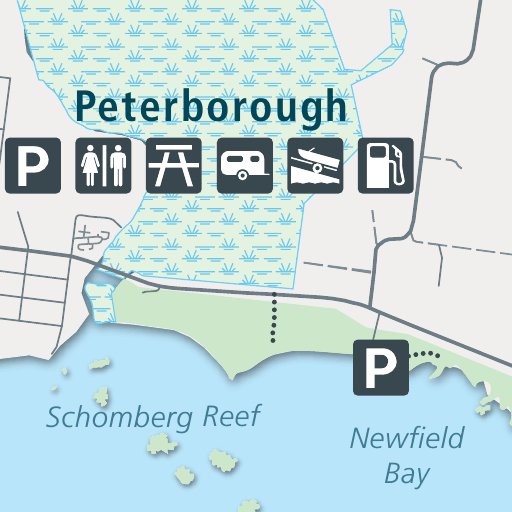 Port Campbell National Park - WEST Map by Parks Victoria | Avenza Maps