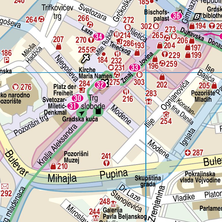 Citymap Novi Sad 2017 Map by Reise Know-How Verlag Peter Rump GmbH ...