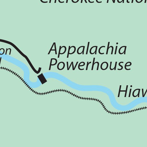 Ocoee Loop Map by Tail of the Dragon, LLC | Avenza Maps