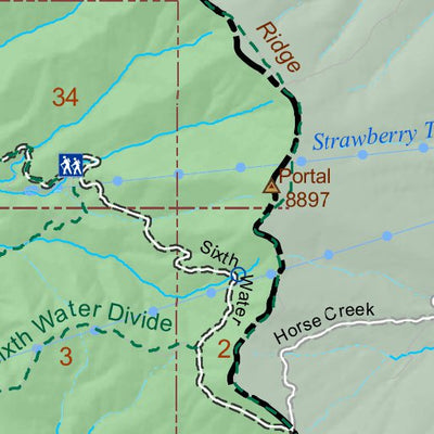 10-Strawberry Ridge-UtahCounty Map by Utah County | Avenza Maps