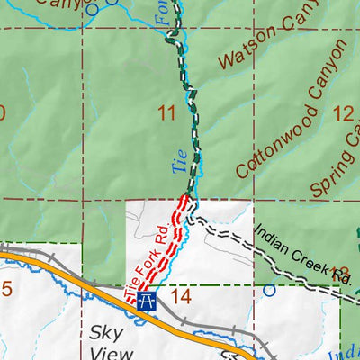 20-Scofield Reservoir-UtahCounty Map by Utah County | Avenza Maps