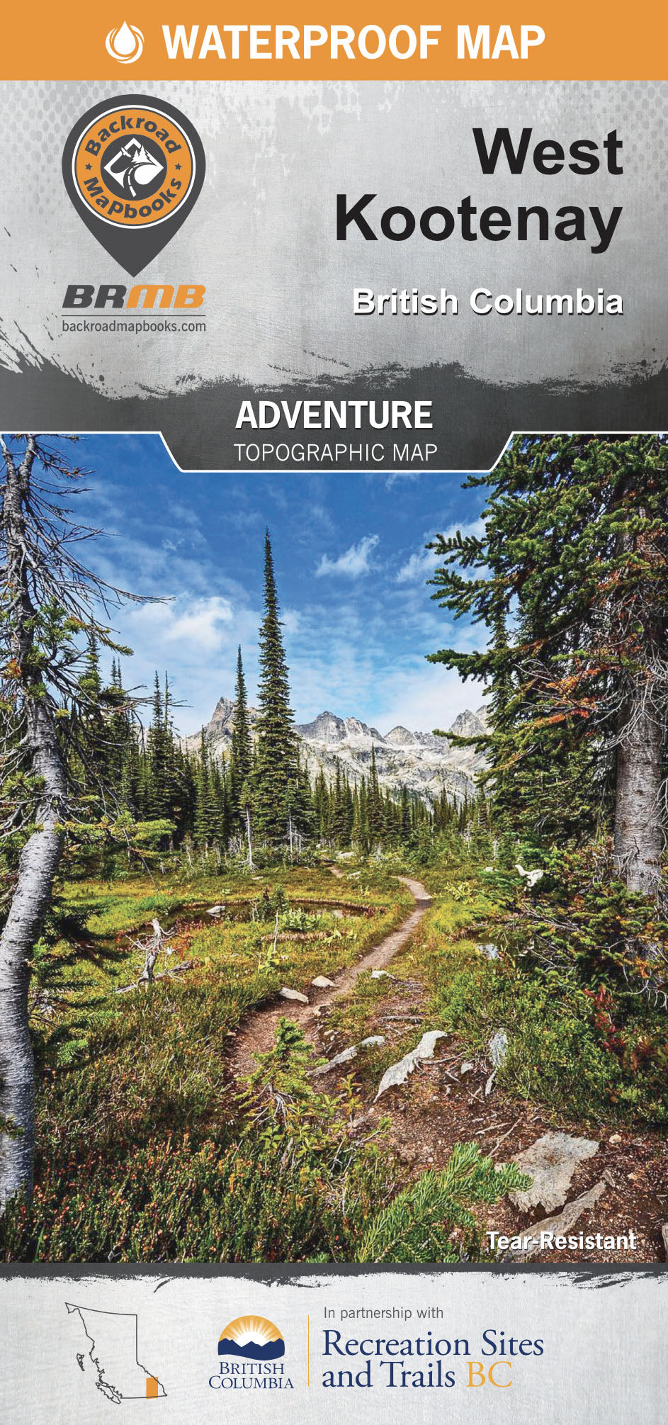 Castlegar, Nelson, Nakusp Recreation Map by Backroad Mapbooks | Avenza Maps