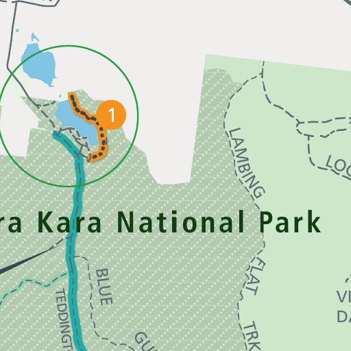 Kara Kara National Park Visitor Guide Map by Parks Victoria | Avenza Maps