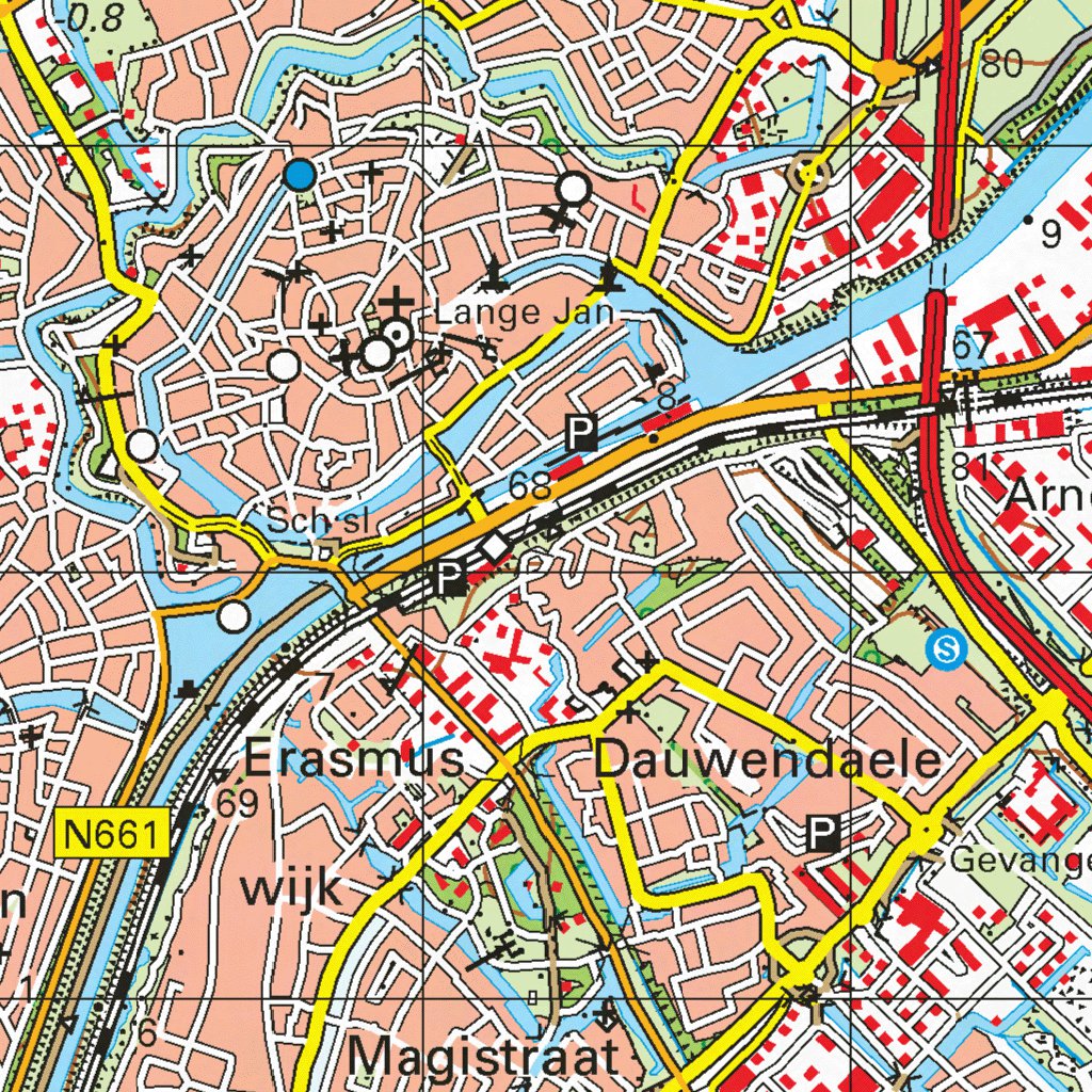 Zeeland Zuid Map by Red Geographics/Reijers Kaartproducties | Avenza Maps