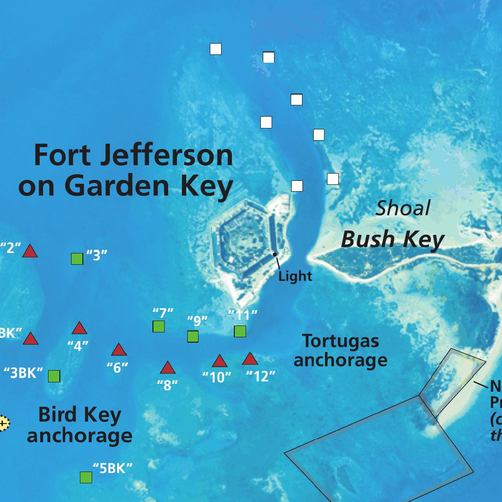 Dry Tortugas National Park Map by US National Park Service | Avenza Maps