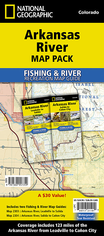 Arkansas River [Map Pack Bundle] by National Geographic | Avenza Maps