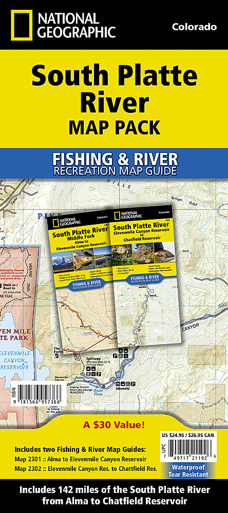 South Platte River [Map Pack Bundle] by National Geographic | Avenza Maps