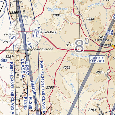 3396 CALVINIA Map by Chief Directorate: National Geo-spatial ...