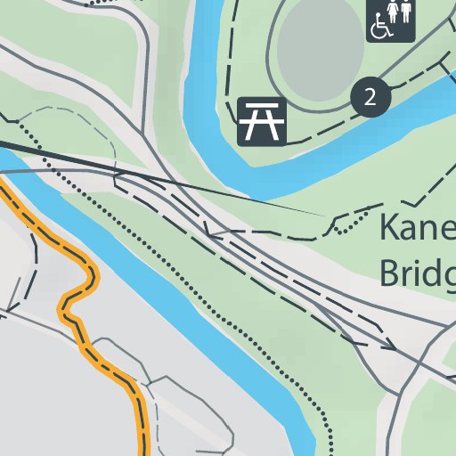 Yarra Bend Park Visitor Guide Map by Parks Victoria | Avenza Maps