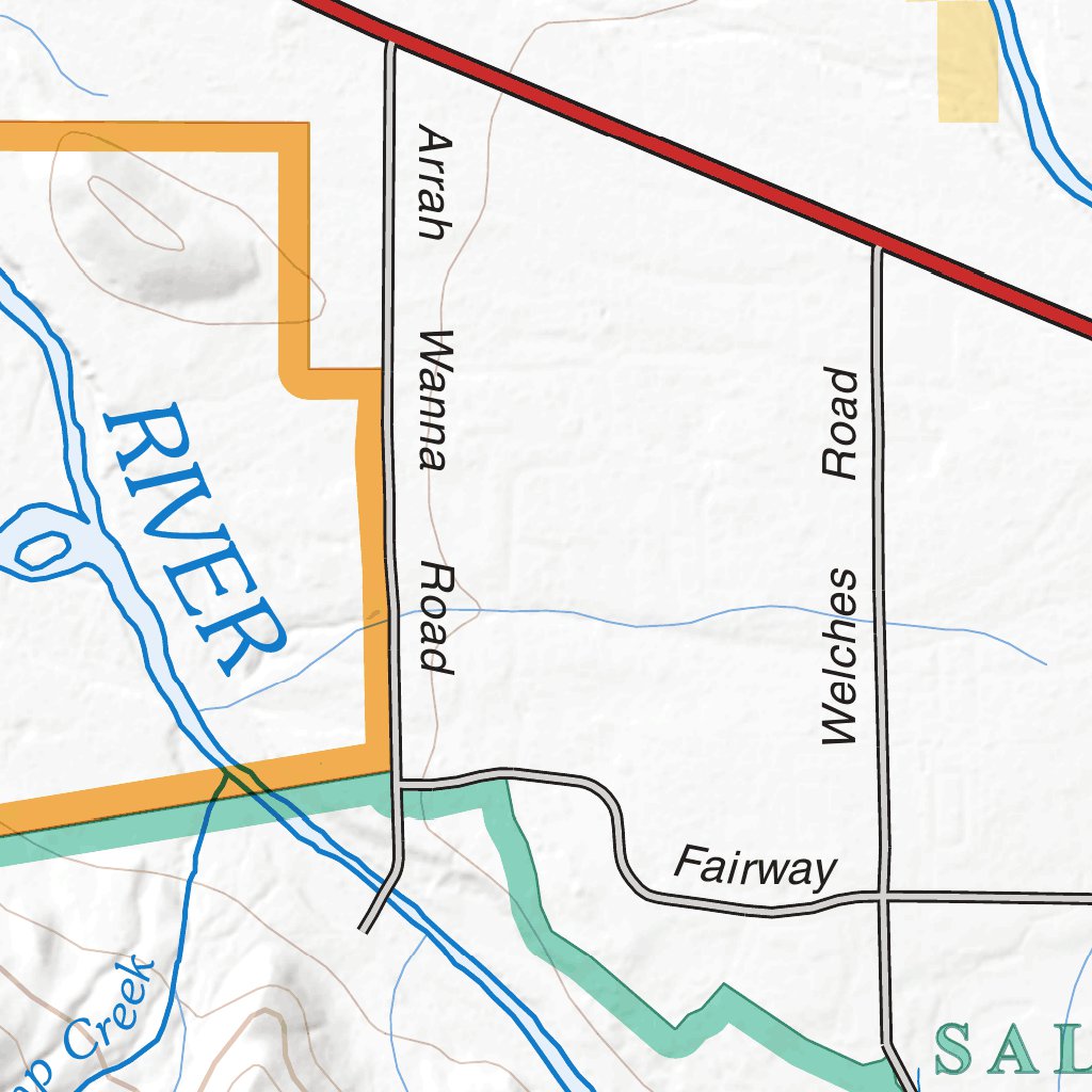 Salmon Wild and Scenic River Map by Bureau of Land Management - Oregon ...