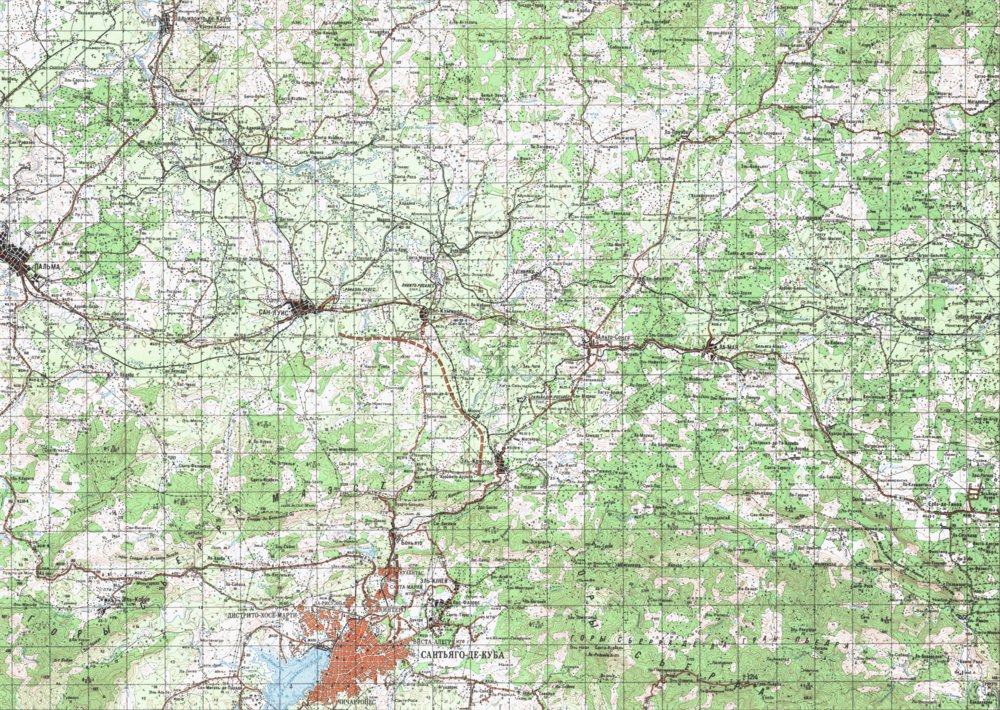 Cuba 100K Bundle Map by Land Info Worldwide Mapping LLC | Avenza Maps