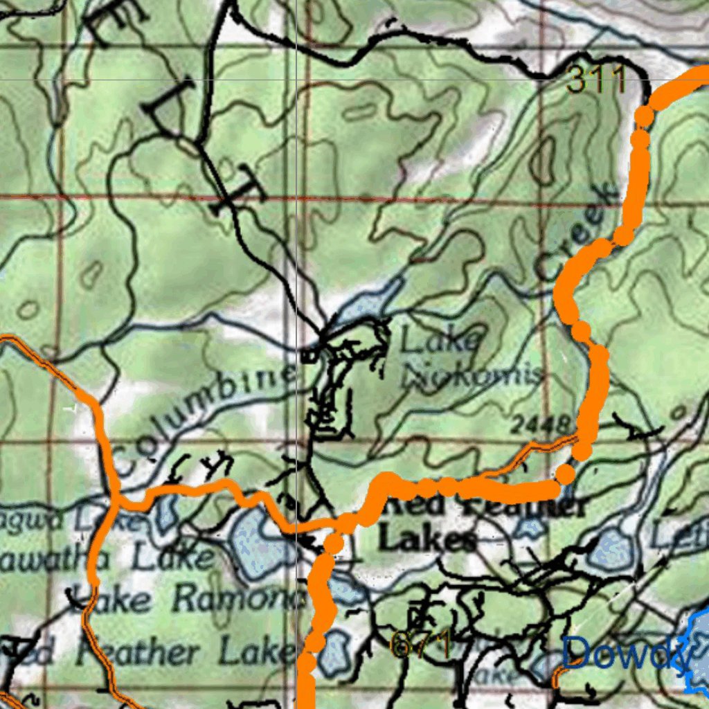 HuntData Colorado Unit 8 Antelope Concentration Map by HuntData LLC ...