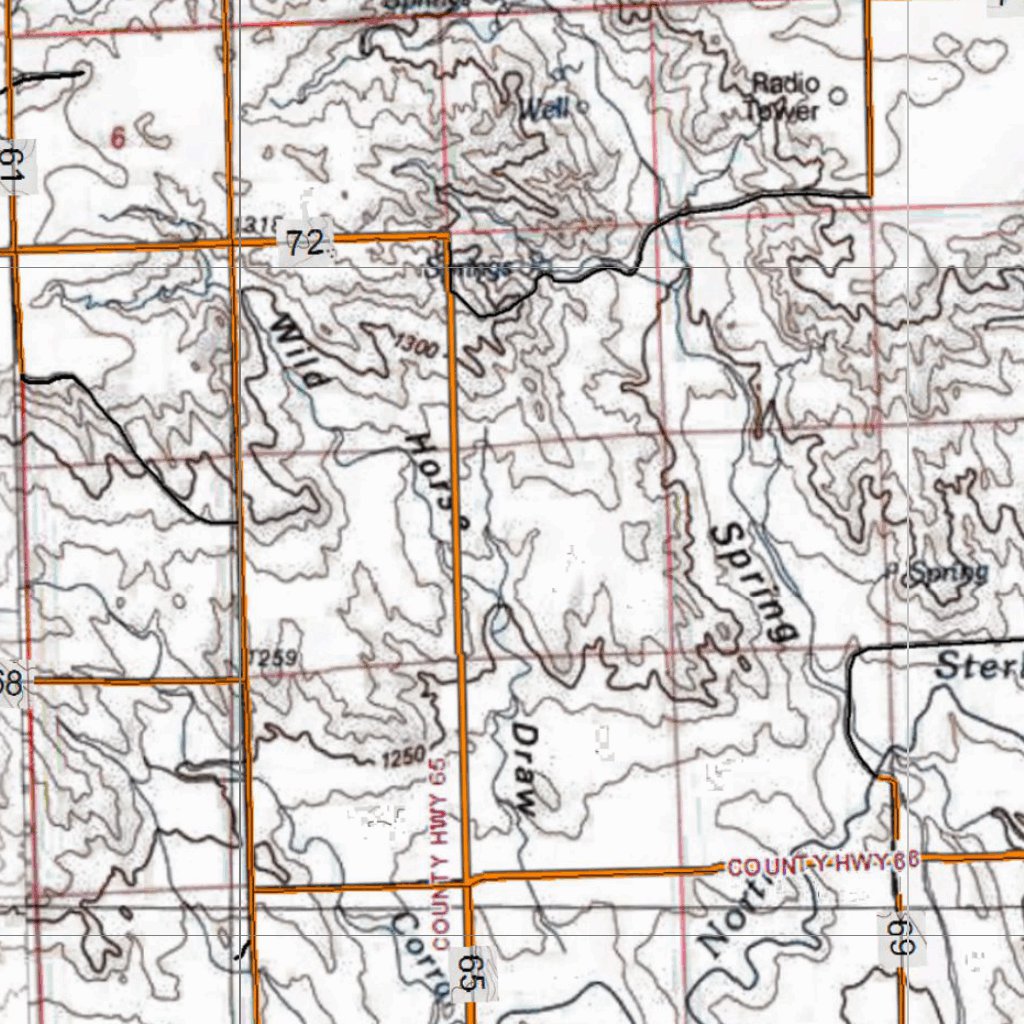 HuntData Colorado Unit 93 Antelope Concentration Map by HuntData LLC ...