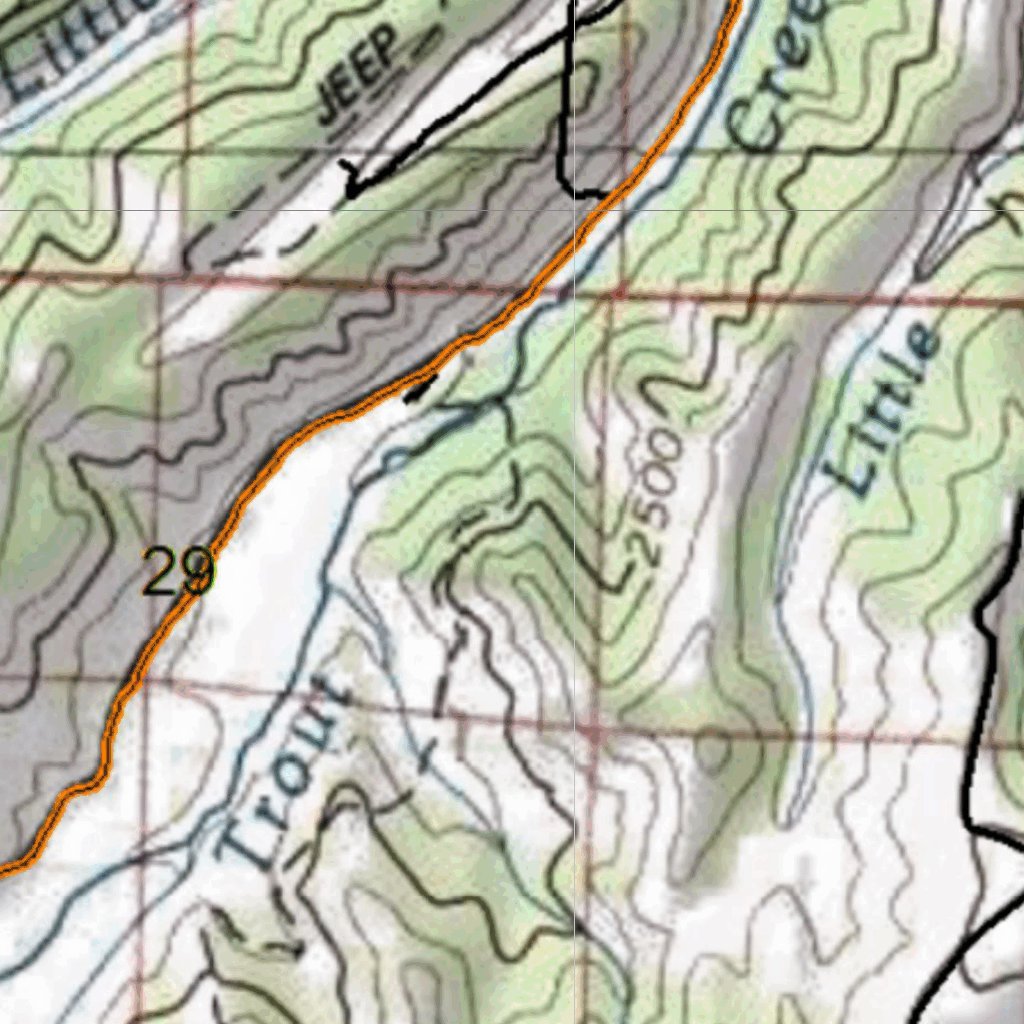 HuntData Colorado Unit 231 Antelope Concentration Map by HuntData LLC ...