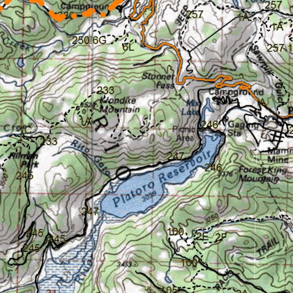 HuntData Colorado Unit 81 Antelope Concentration Map by HuntData LLC ...