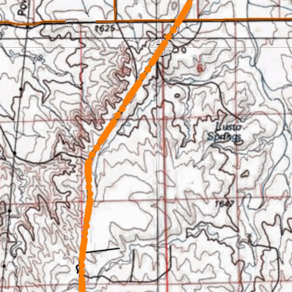 HuntData Colorado Unit 107 Antelope Concentration Map by HuntData LLC ...