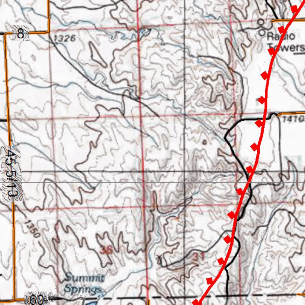 HuntData Colorado Unit 97 Antelope Concentration Map by HuntData LLC ...
