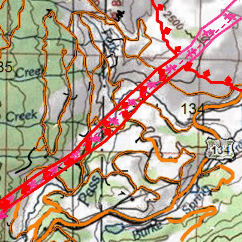 HuntData Colorado Unit 27 Antelope Concentration Map by HuntData LLC ...