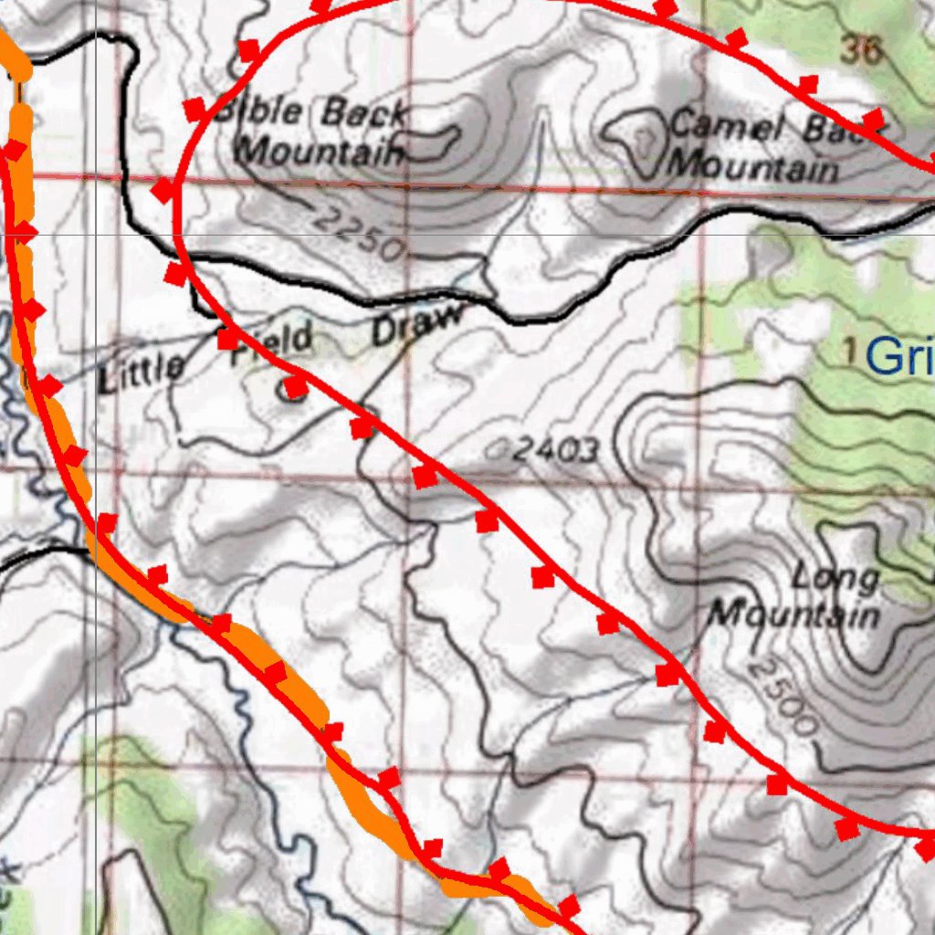 HuntData Colorado Unit 4 Antelope Concentration Map by HuntData LLC ...