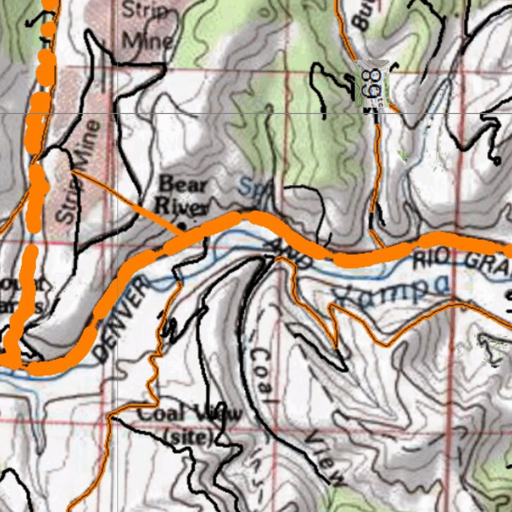 HuntData Colorado Unit 13 Antelope Concentration Map by HuntData LLC ...