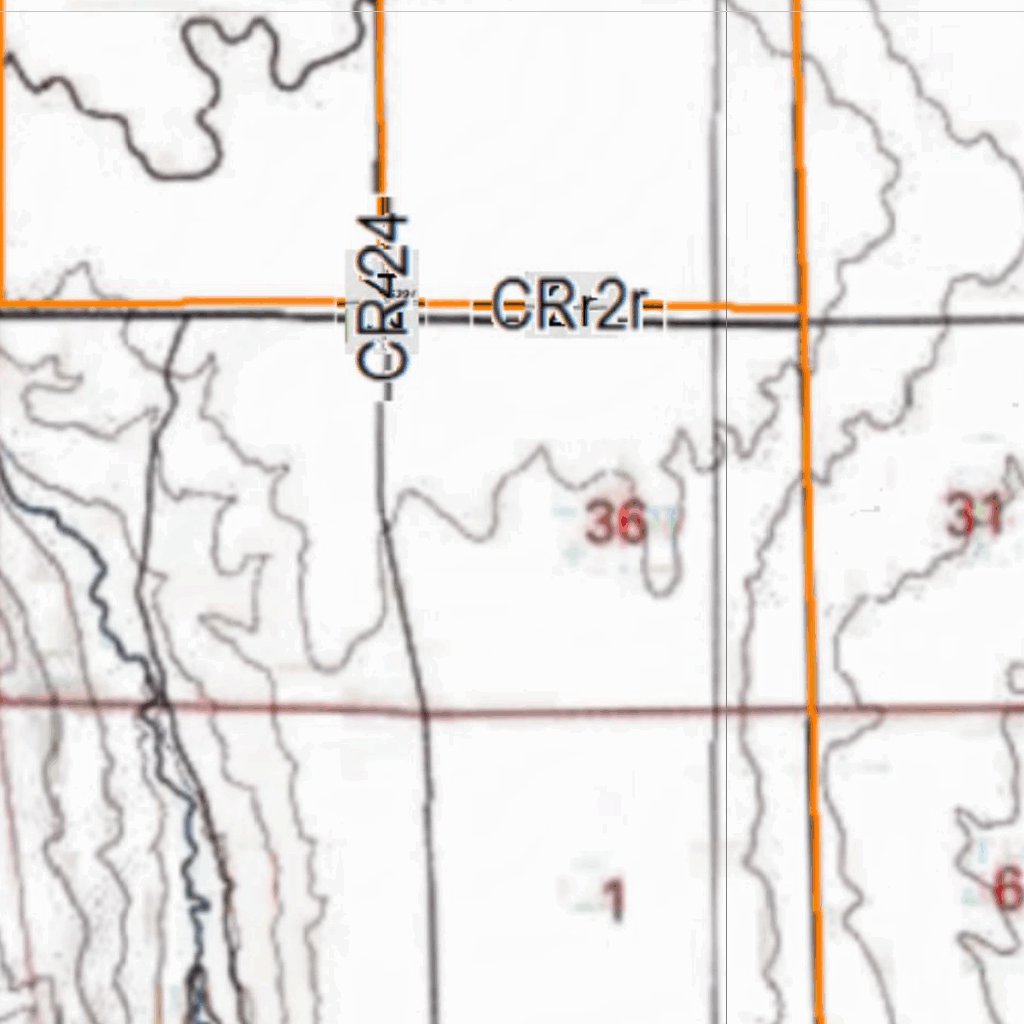 HuntData Colorado Unit 112 Antelope Concentration Map by HuntData LLC ...