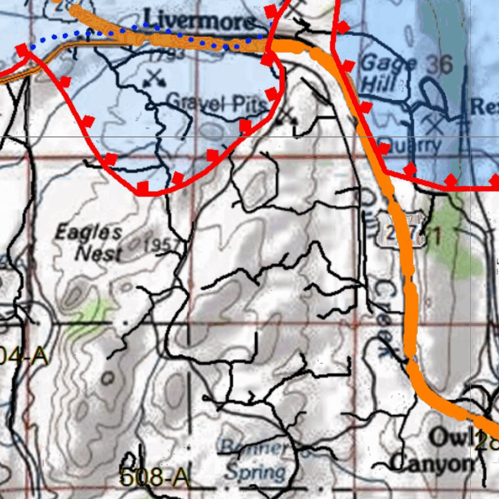 HuntData Colorado Unit 9 Antelope Concentration Map by HuntData LLC ...