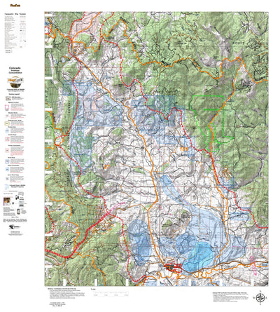 HuntData Colorado Unit 181 Antelope Concentration Map by HuntData LLC | Avenza Maps