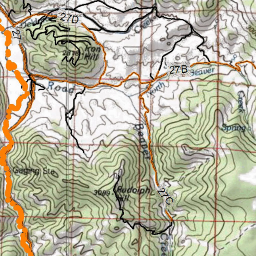 HuntData Colorado Unit 67 Antelope Concentration Map by HuntData LLC ...