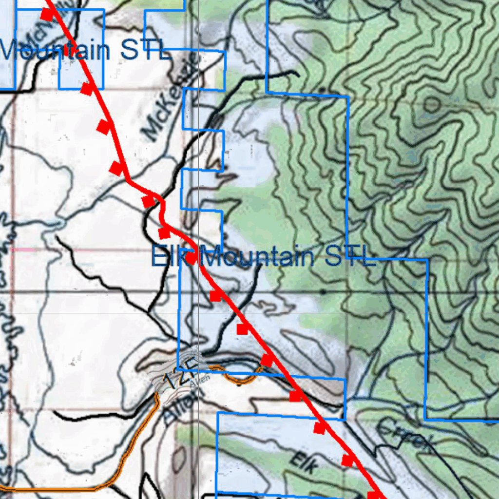 HuntData Colorado Unit 7 Antelope Concentration Map by HuntData LLC ...