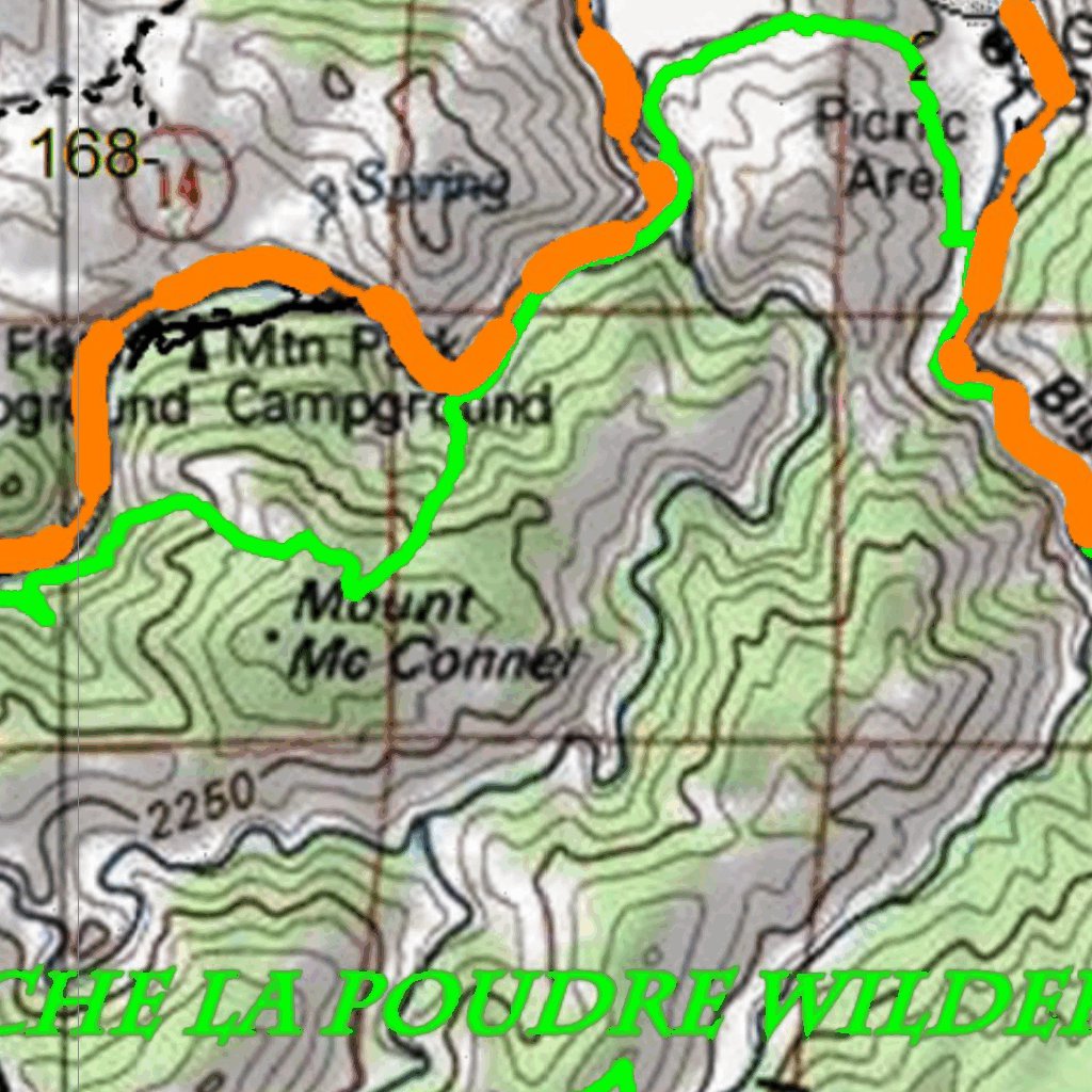 HuntData Colorado Unit 191 Antelope Concentration Map by HuntData LLC ...
