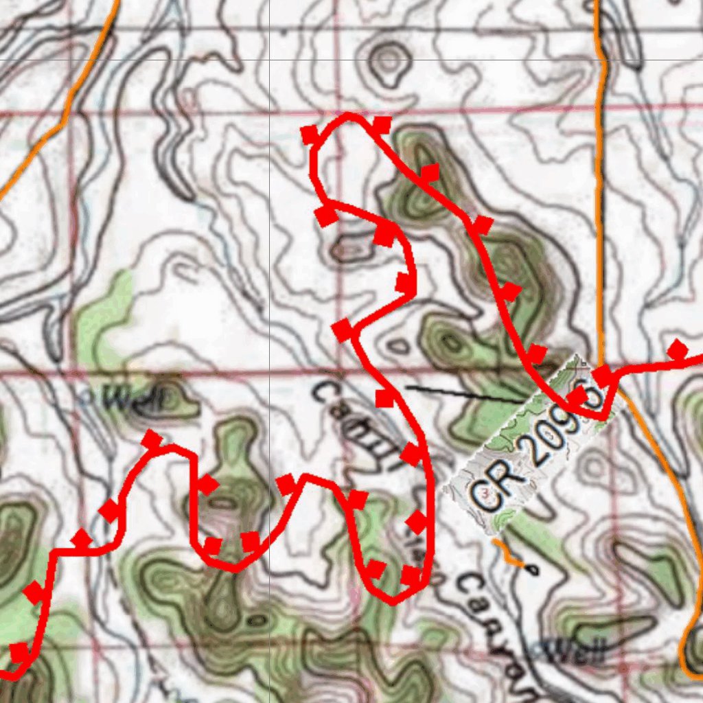 HuntData Colorado Unit 137 Antelope Concentration Map by HuntData LLC ...