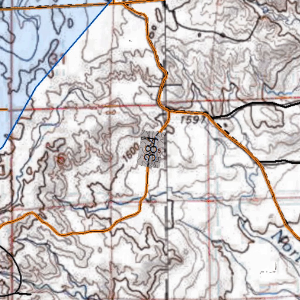 HuntData Colorado Unit 88 Antelope Concentration Map by HuntData LLC ...