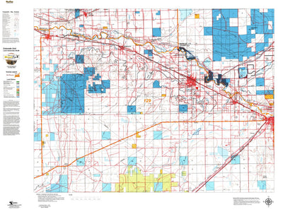 HuntData Colorado Unit 129 Land Ownership Map by HuntData LLC | Avenza Maps
