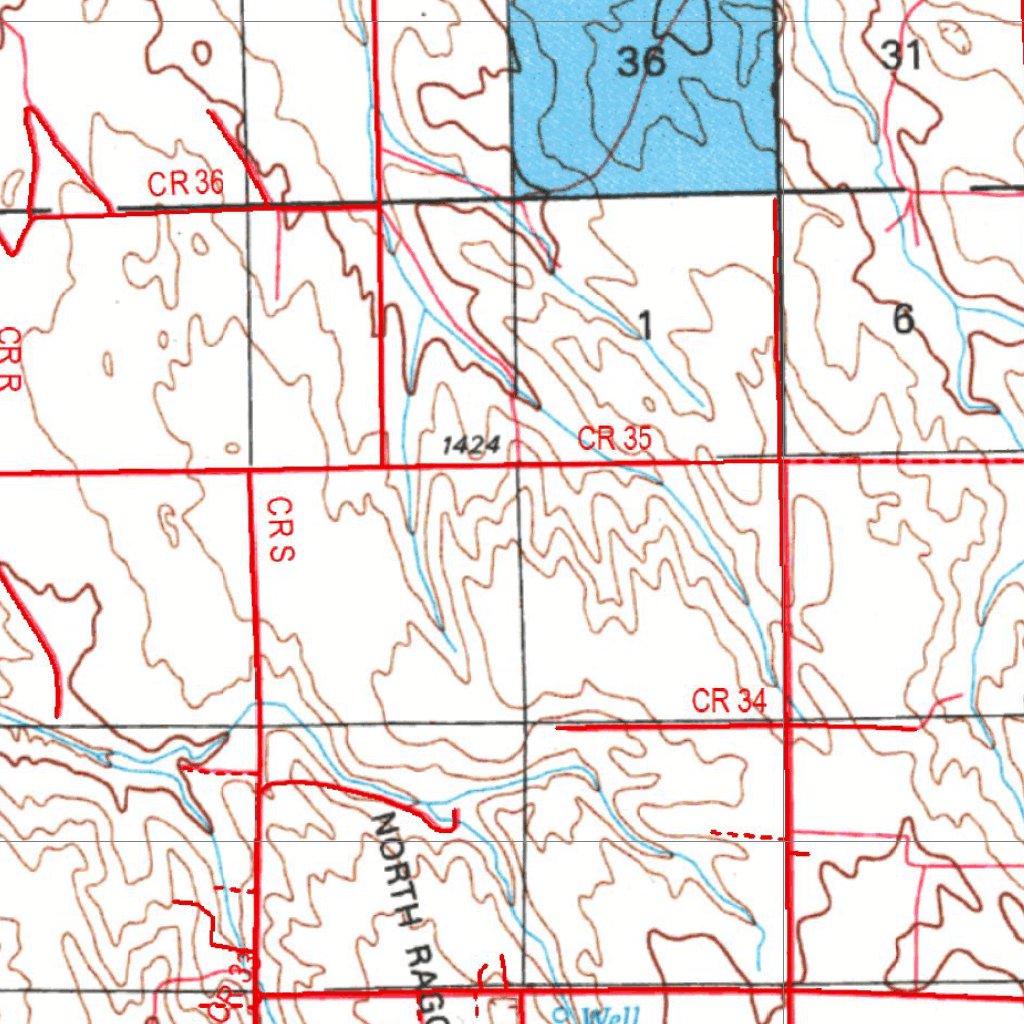 HuntData Colorado Unit 100 Land Ownership Map by HuntData LLC | Avenza Maps