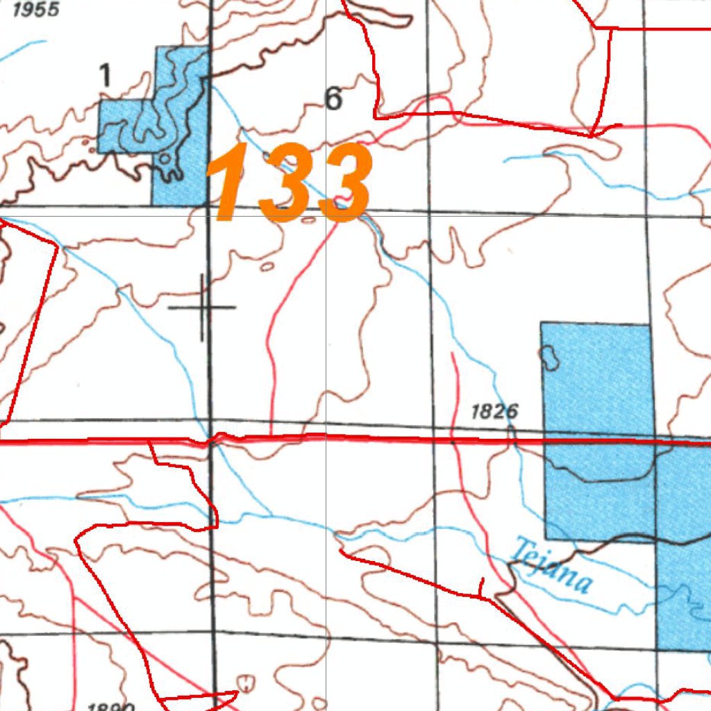 HuntData Colorado Unit 133 Land Ownership Map by HuntData LLC | Avenza Maps