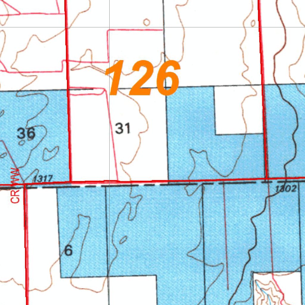 HuntData Colorado Unit 126 Land Ownership Map by HuntData LLC | Avenza Maps