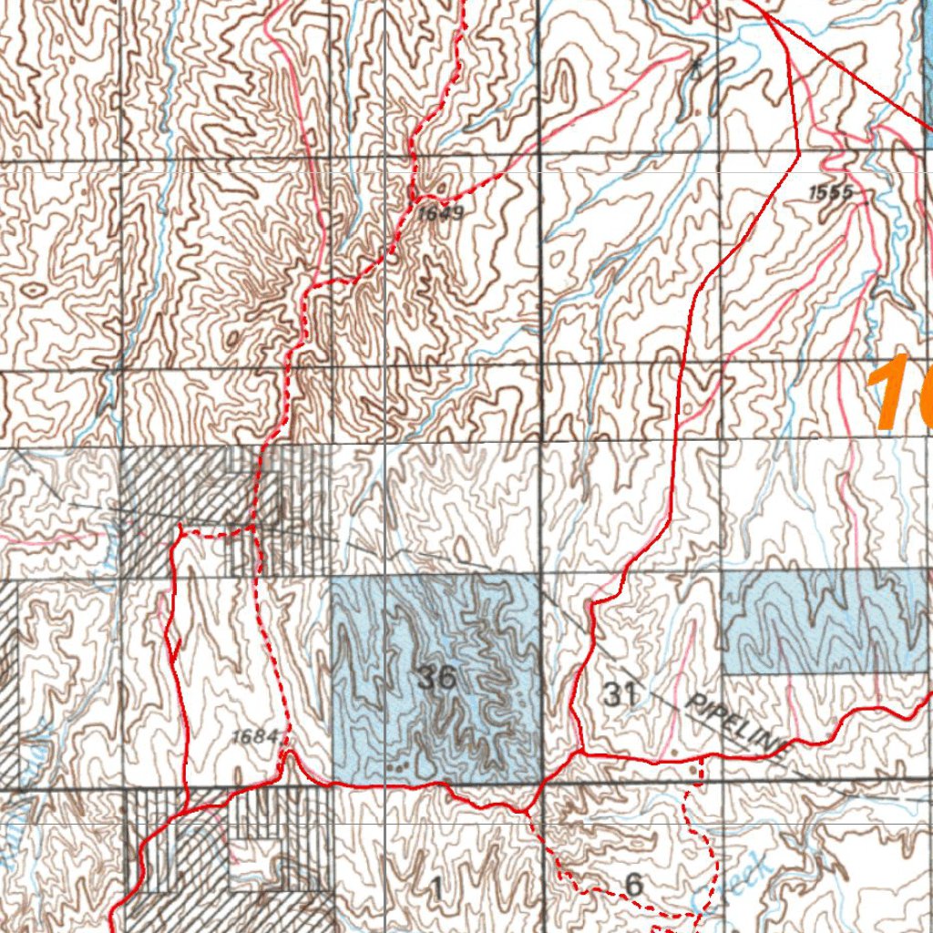 HuntData Colorado Unit 105 Land Ownership Map by HuntData LLC | Avenza Maps